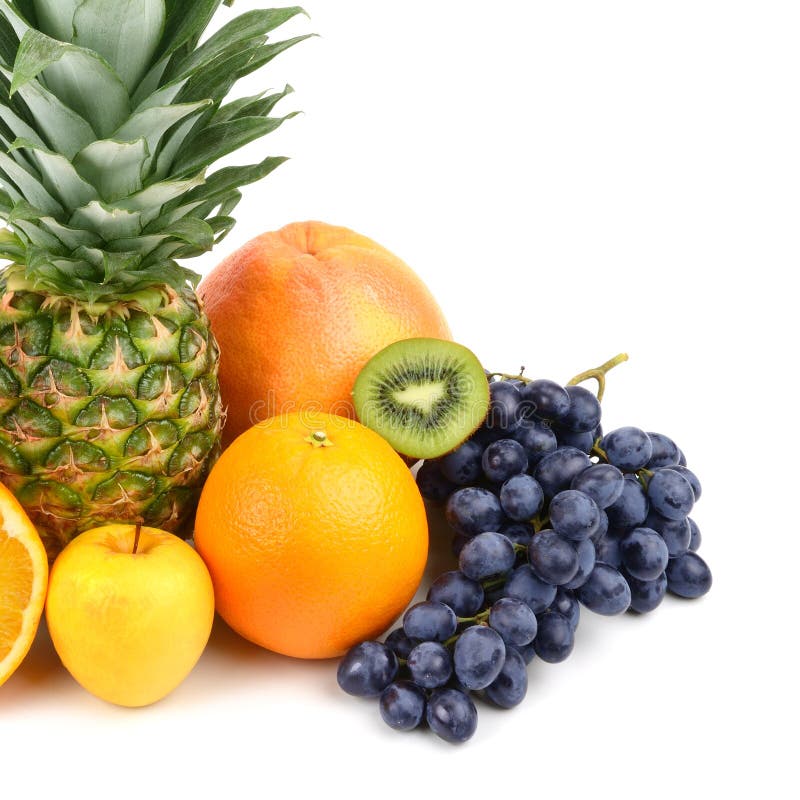 Composition of Fruits and Vegetables Stock Image - Image of gardenstuff ...