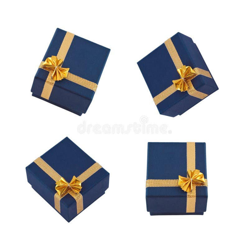 Composition with Gift Boxes on White Stock Image - Image of composition ...