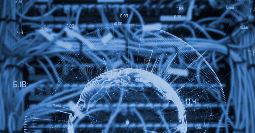 Composition of Globe with Network of Connections Over Cables in ...