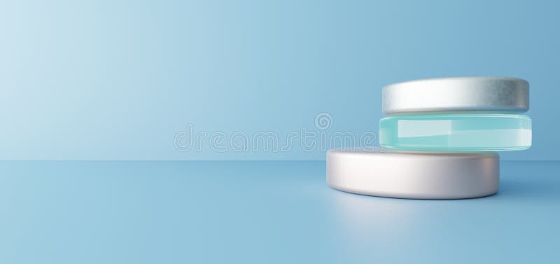 Composition.Gold,metal, Glass, Colored Matte Objects Stock Illustration ...