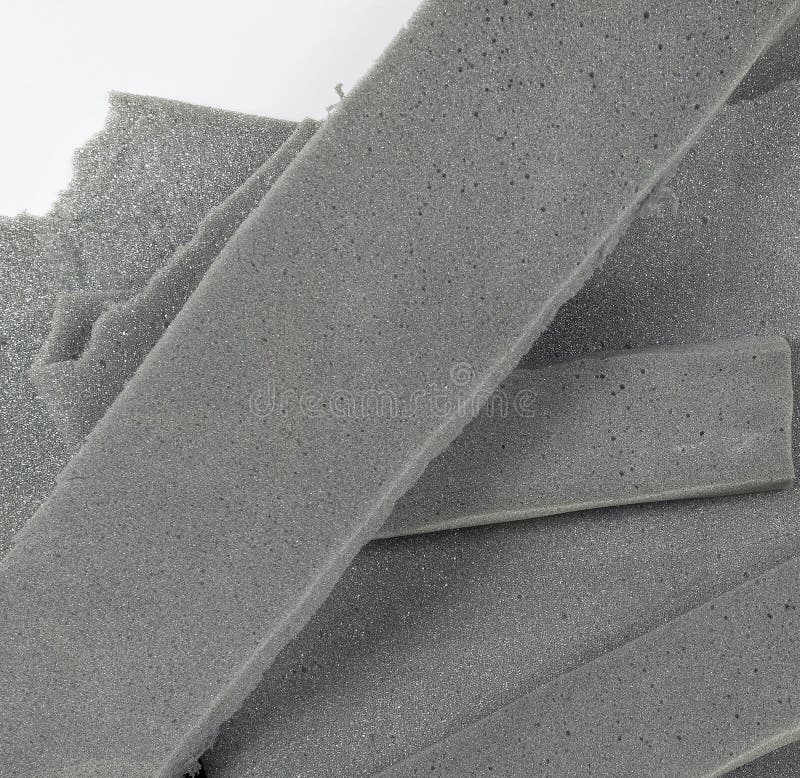 Composition of Gray Foam Rubber. Stock Image - Image of porous, soft ...