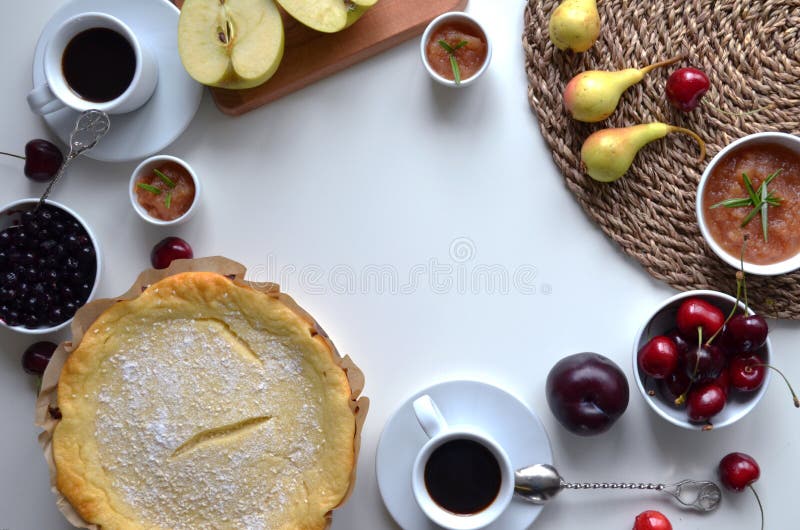 Composition of Homemade Breakfast. Stock Image - Image of natural, meal ...