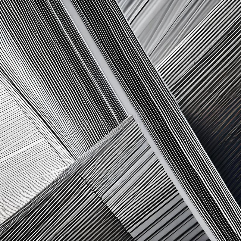 A Composition of Intersecting Lines and Shapes, with Dynamic Angles ...