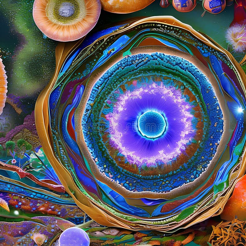 A Composition of Intricate Details and Microcosmic Worlds, with ...