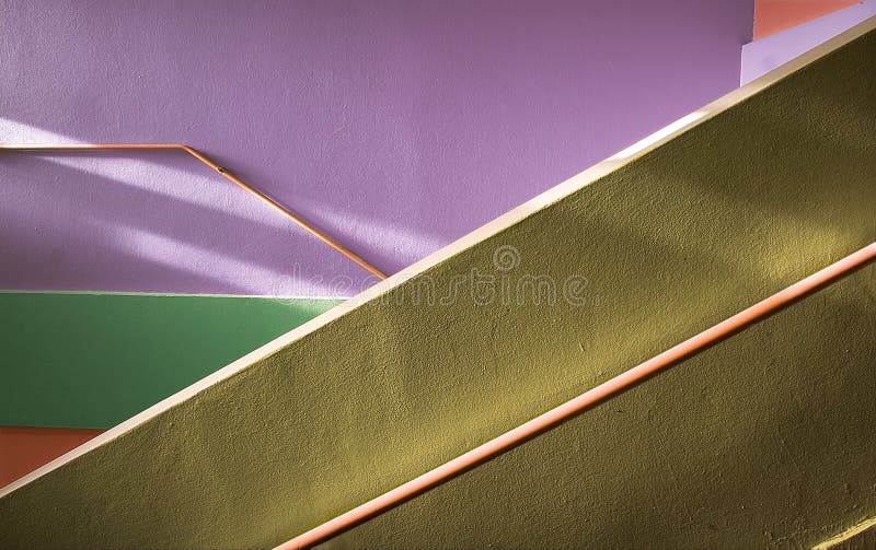 Light, Shadow, Colors and Composition in Building Stock Image - Image ...