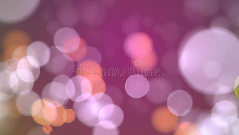 Composition of Light Spots on Pink Background, Created Using Generative ...