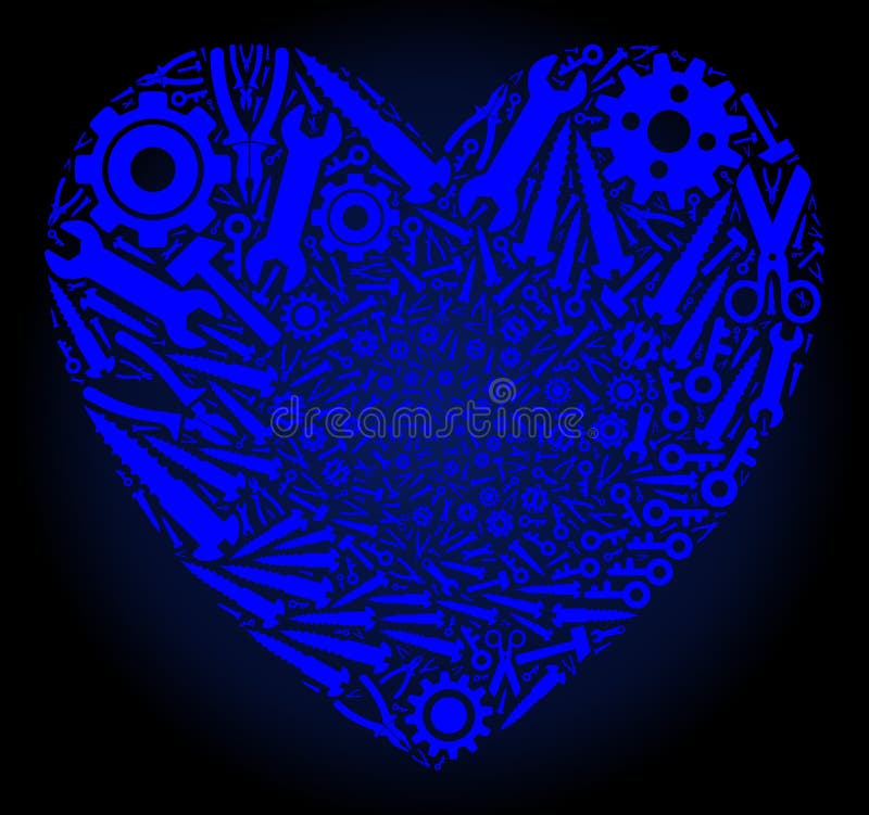 Heart Engine Tools Stock Illustrations – 120 Heart Engine Tools Stock ...
