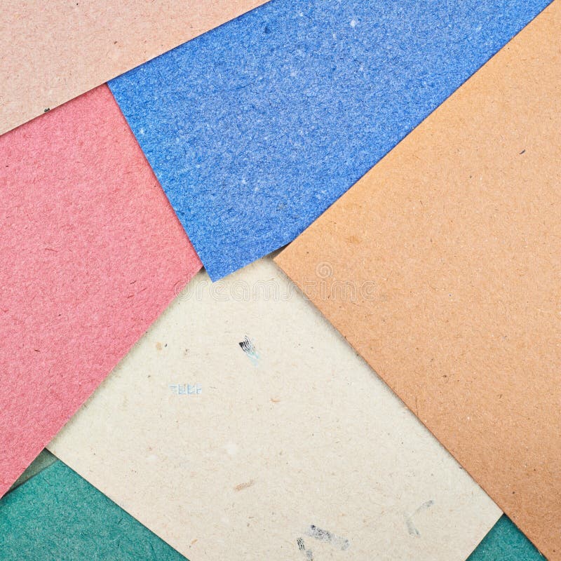 Composition Multiple Cardboard Paper Sheets Stock Photos - Free ...