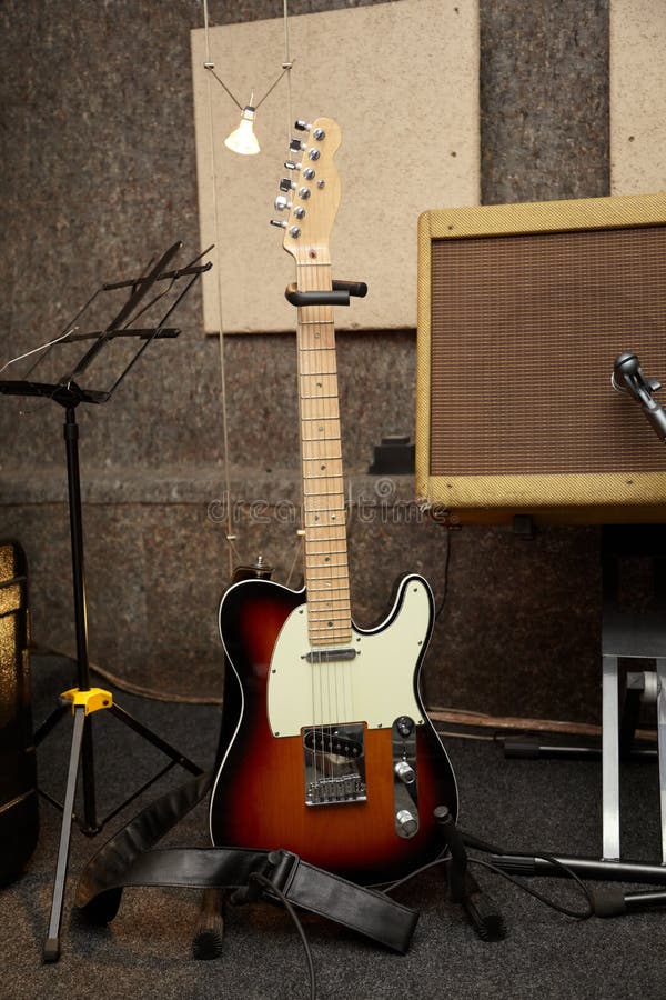 Composition with Music Studio Tools. Stock Photo - Image of sound ...