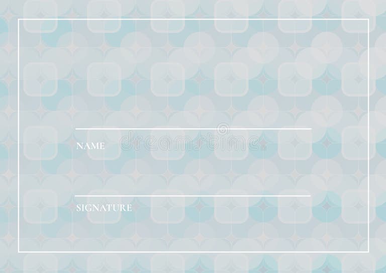 Composition of Name and Signature Text with White Lines and Copy Space ...