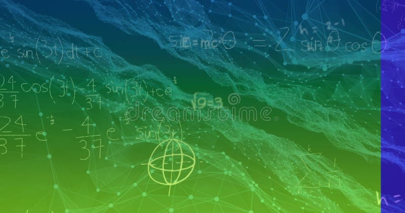 Composition of Network of Connections with Mathematical Eqautions on ...