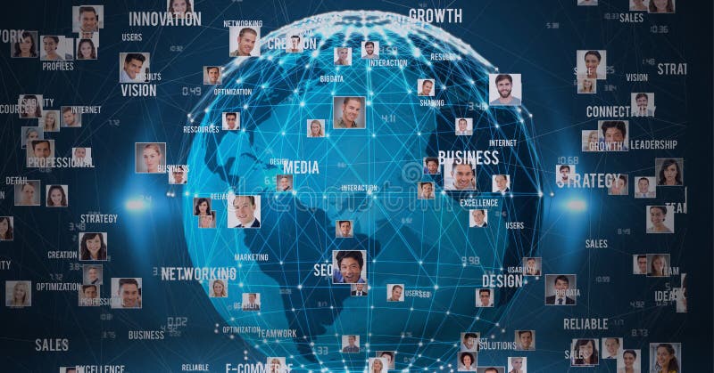 Composition of Network of Connections with Text and People S ...
