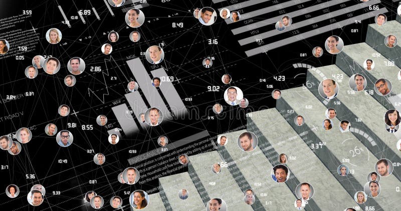 Composition of People Connected Globally through Networking with ...