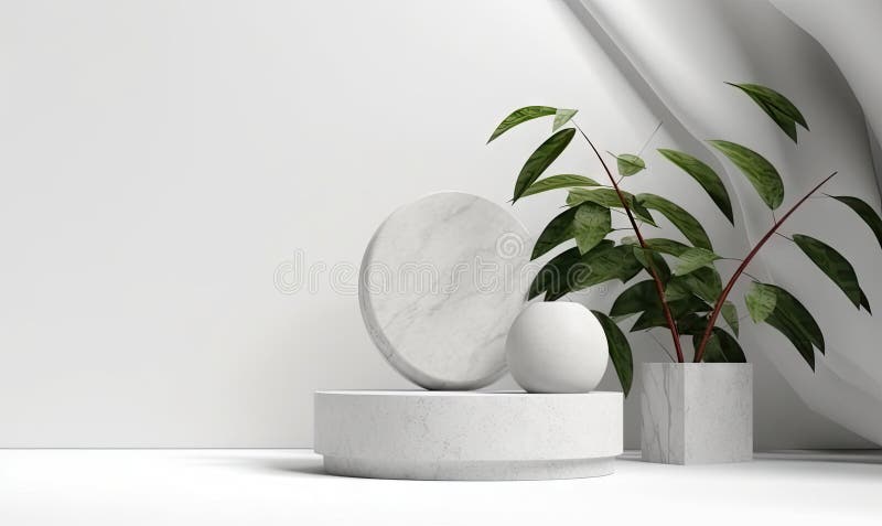 Composition for Presentation of Product. Minimalistic Podium for ...