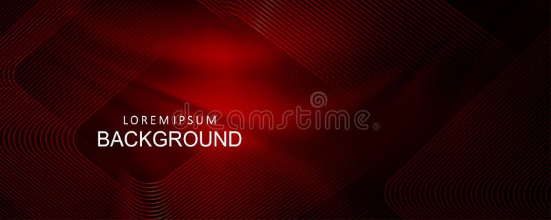 Composition of a Red Shade with a Gradient, Light Dull Lines, Abstract ...