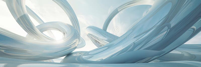 A Composition of Rings in Various Stages of Overlapping Creating Depth ...