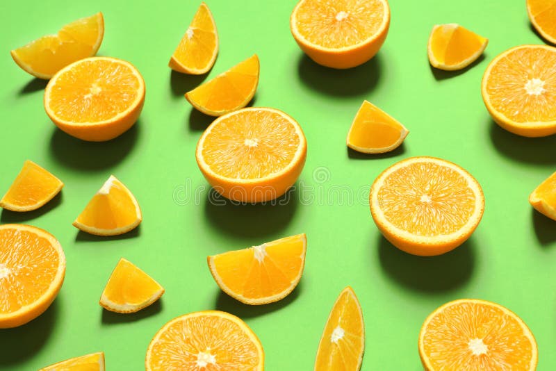 Composition with Ripe Oranges Stock Image - Image of creative, nutrient ...