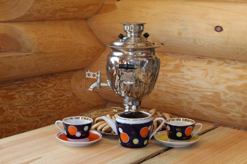 Composition with samovar stock photo. Image of antique - 76458154