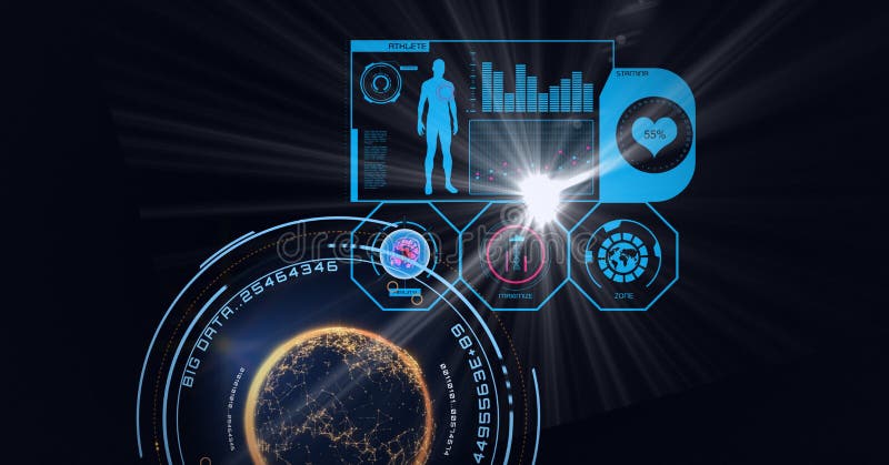 Composition of Scope Scanning and Human Body and Scientific Data ...
