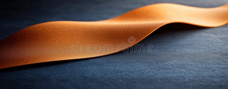 A Composition with a Smooth Texture, Showcasing an Abstract Wave ...
