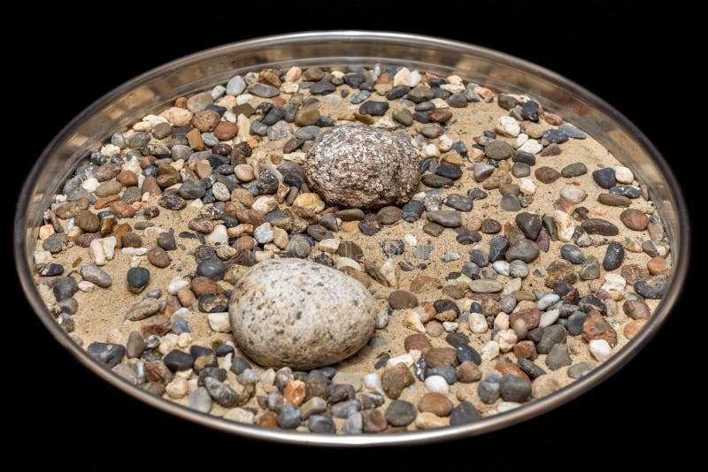 Composition of stones stock image. Image of natural - 141900921