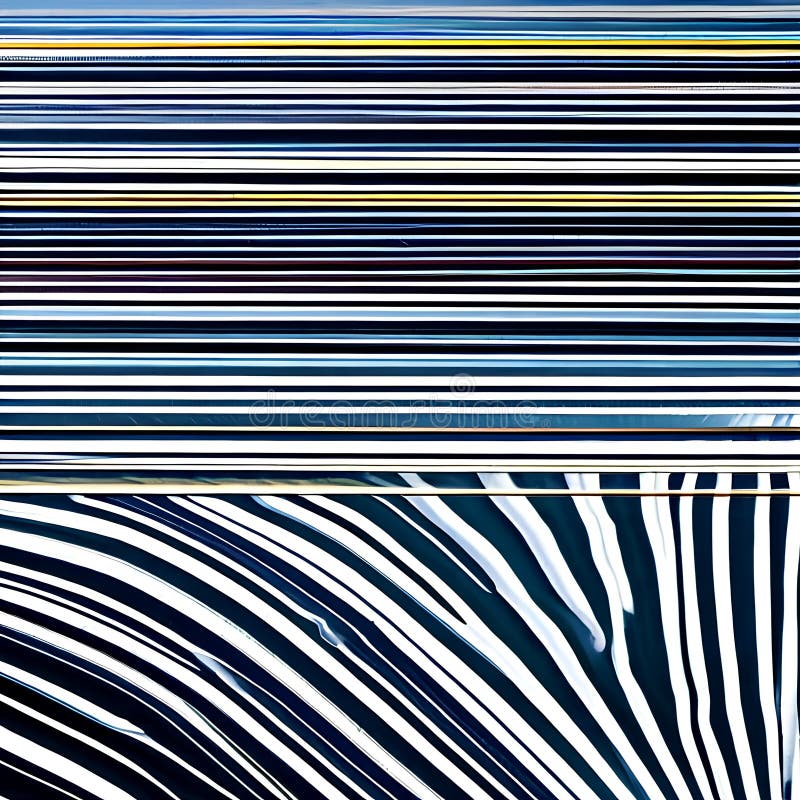 A Composition of Vibrant Energy and Rhythm, with Pulsating Lines ...