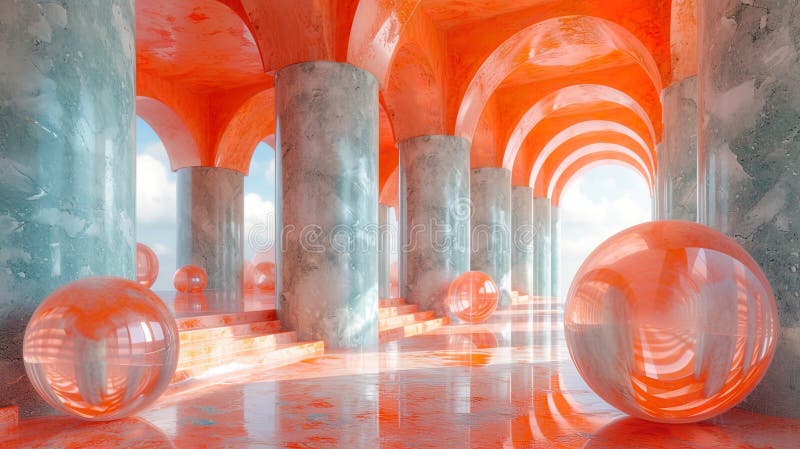 A Composition Where Distorted Prospects Create a Visual Illusion of ...