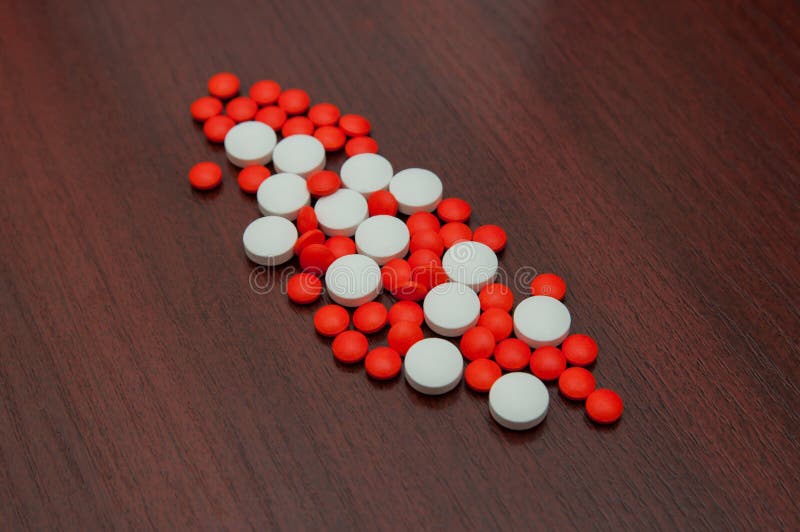 Composition of tablets stock photo. Image of health - 110153220