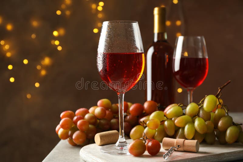 Row of Grape Lights stock photo. Image of columns, vine - 12575622