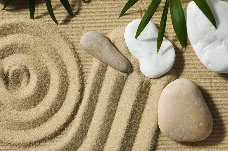 Composition for Zen, Relaxation, Harmony and Balance Concept Stock ...