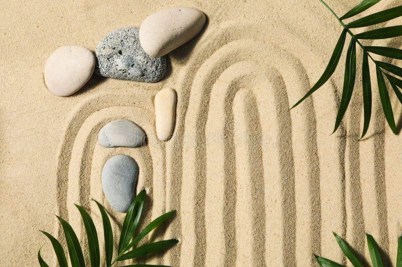 Composition for Zen, Relaxation, Harmony and Balance Concept Stock ...