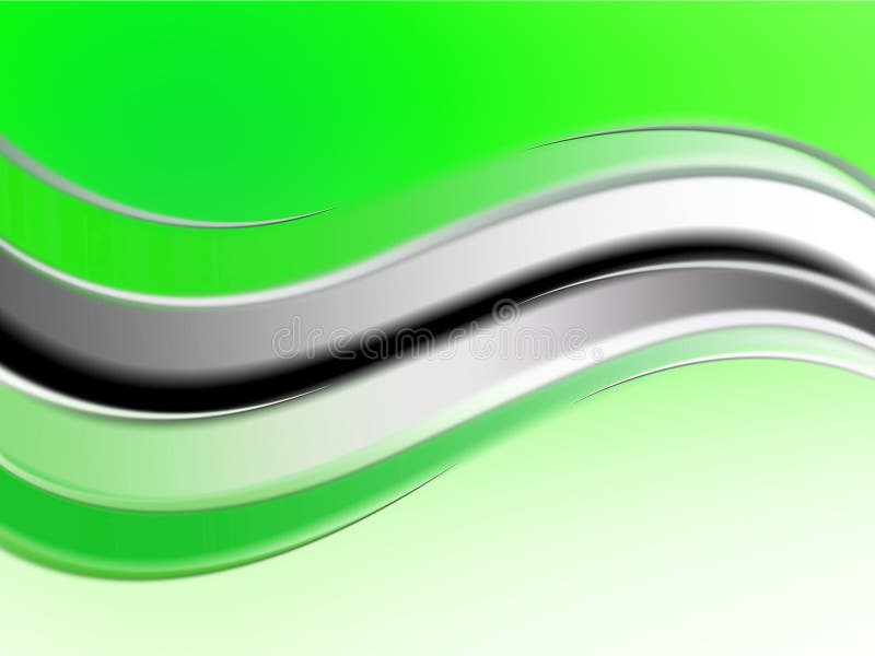 Composizione Astratta Con Le Curve, Righe, Gradienti Illustrazione di ...