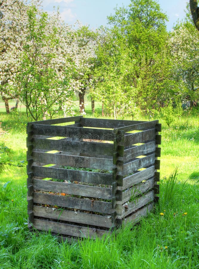 Compost bin stock photo. Image of friendly, compost, family - 34249734