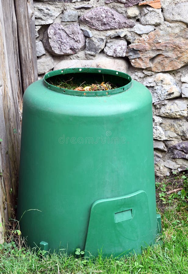 Compost container stock photo. Image of fruit, throw - 293956502