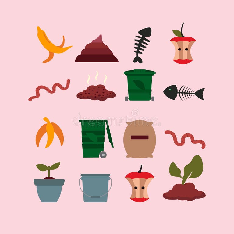 Compost Bin Line Drawing Stock Illustrations – 22 Compost Bin Line ...