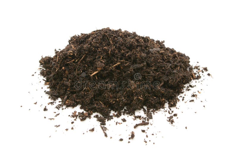 Compost, Soil or Dirt Background Stock Image - Image of brown, abstract ...