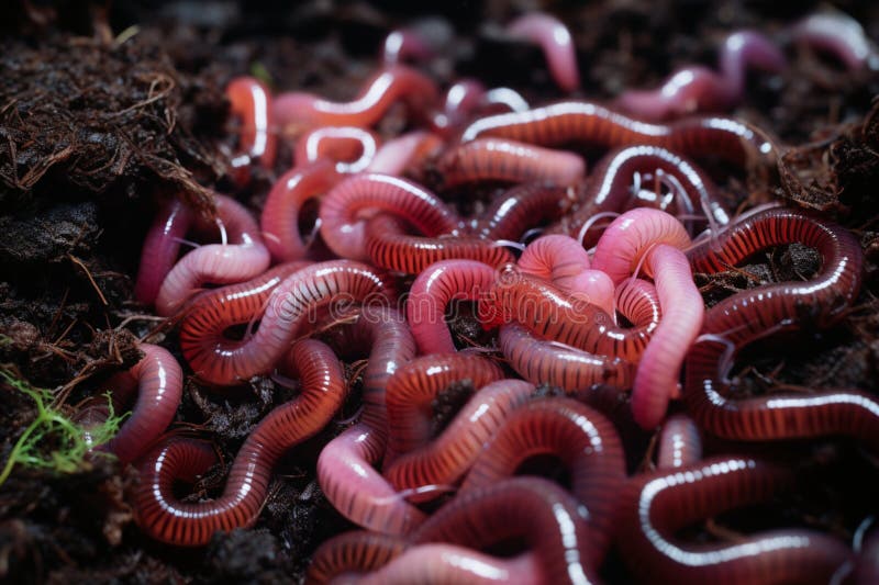 Compost Worms stock illustration. Illustration of closeup - 291327471