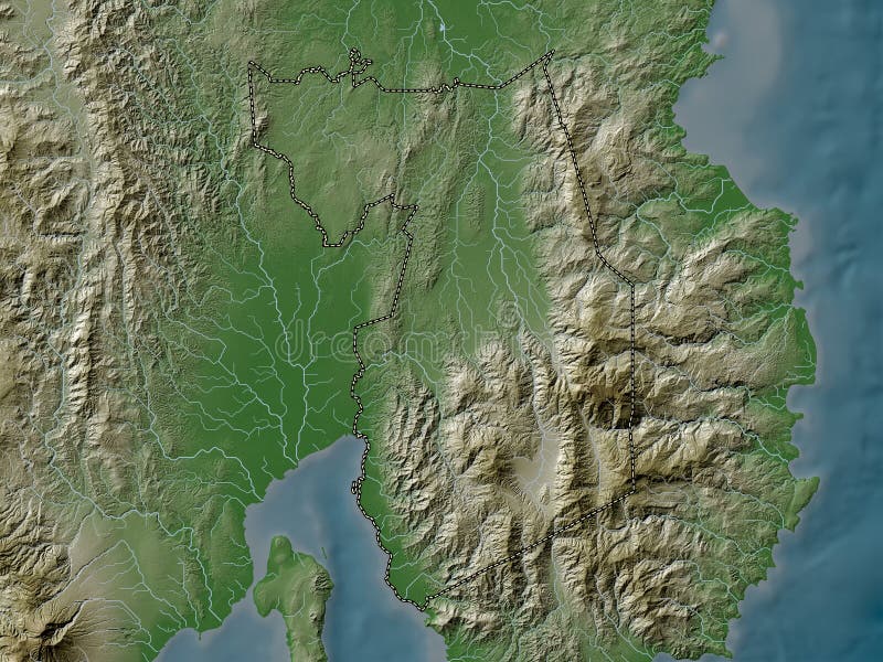 Compostela Valley, Philippines. Wiki. No Legend Stock Illustration ...