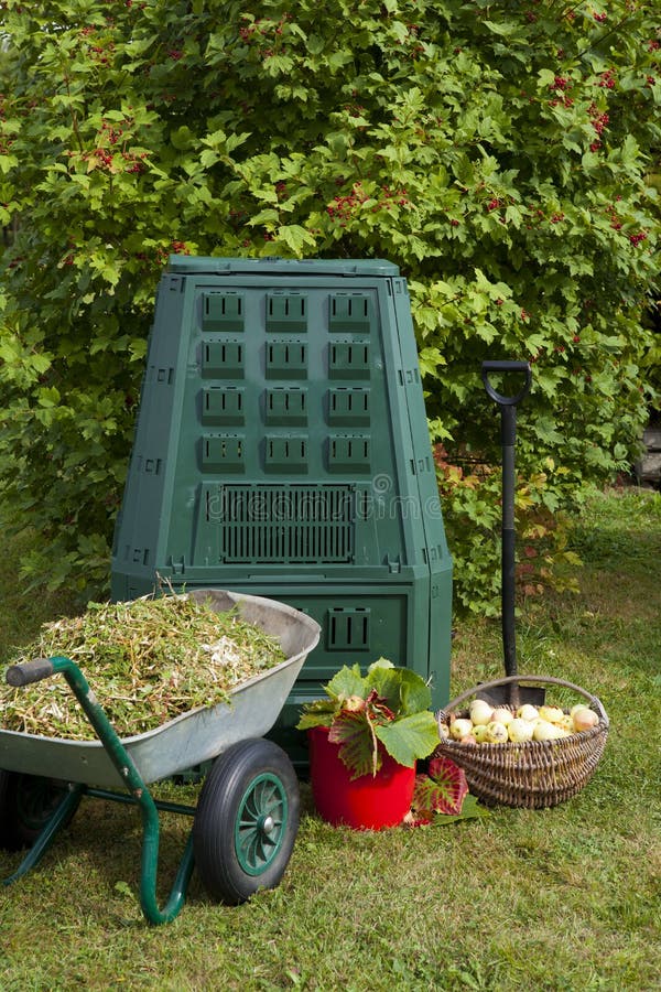 Composting stock image. Image of gardener, earth, backyard - 58987805