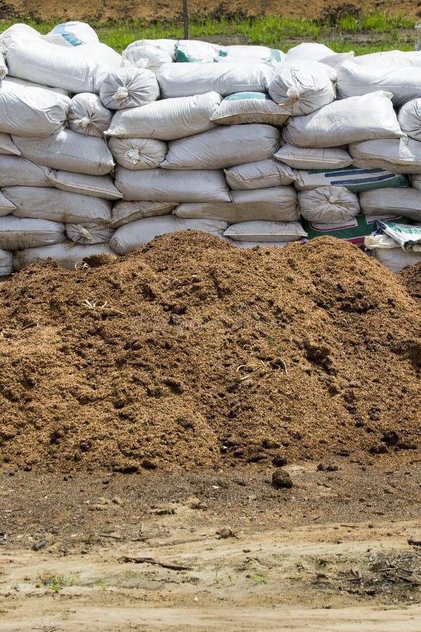 Composting Ecological Compost Outdoor Warehouse Stock Image - Image of ...