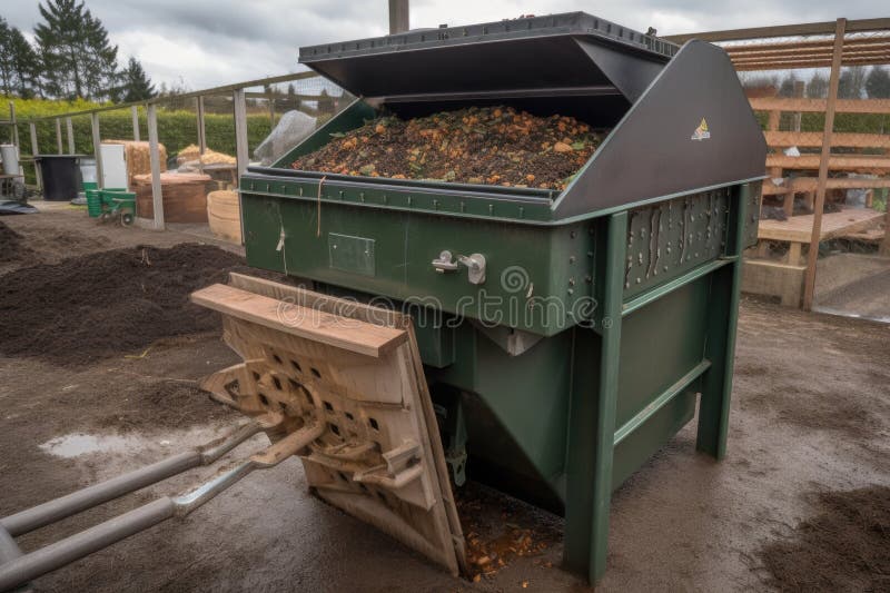 Composting System with Automatic Turner, Keeping Compost Aerated and ...