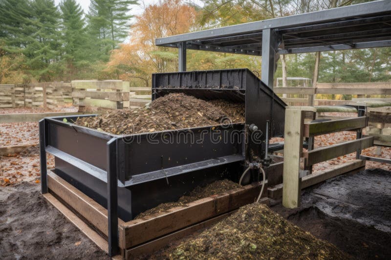 Composting System with Automatic Turner, Keeping Compost Aerated and ...