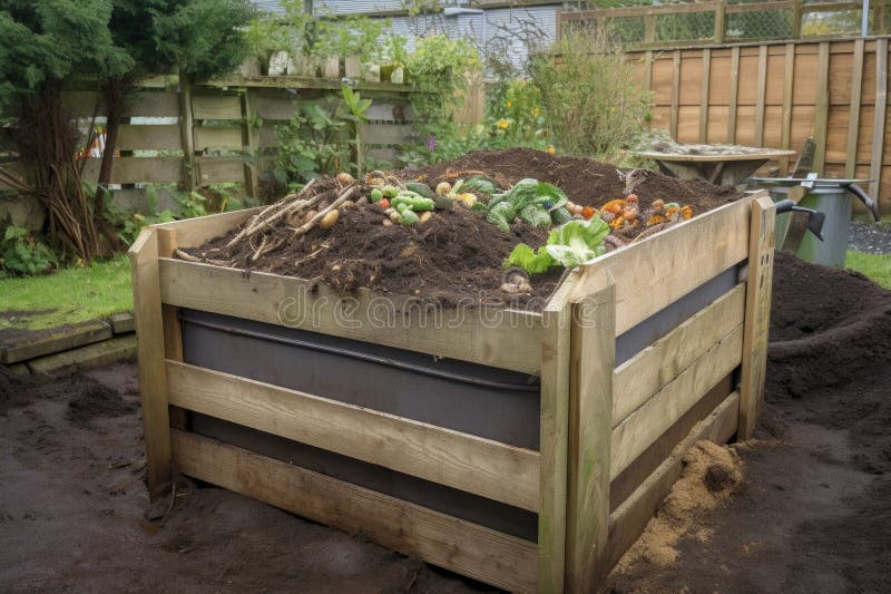 Composting System with Capacity for Large Amounts of Food and Garden ...