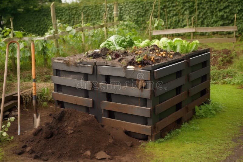 Composting System with Capacity for Large Amounts of Food and Garden ...