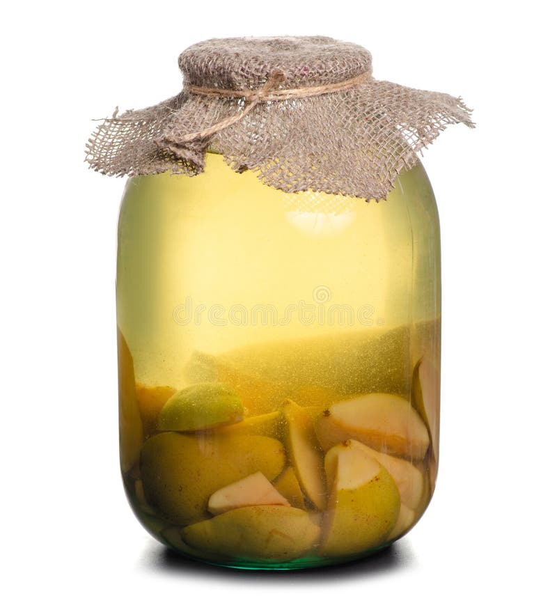 Compote pear jar stock photo. Image of fresh, food, conserved - 129430642