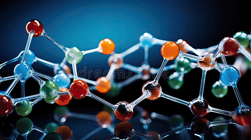 Compound Chemistry Illustration Stock Illustration - Illustration of ...
