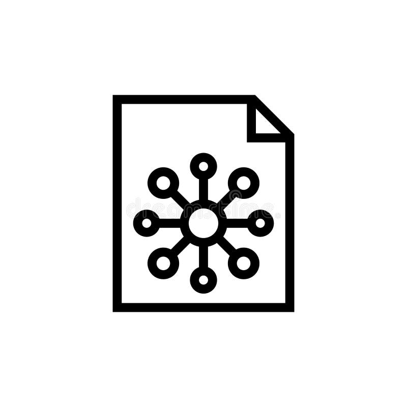 COMPOUND Icon in Vector. Logotype Stock Vector - Illustration of micro ...