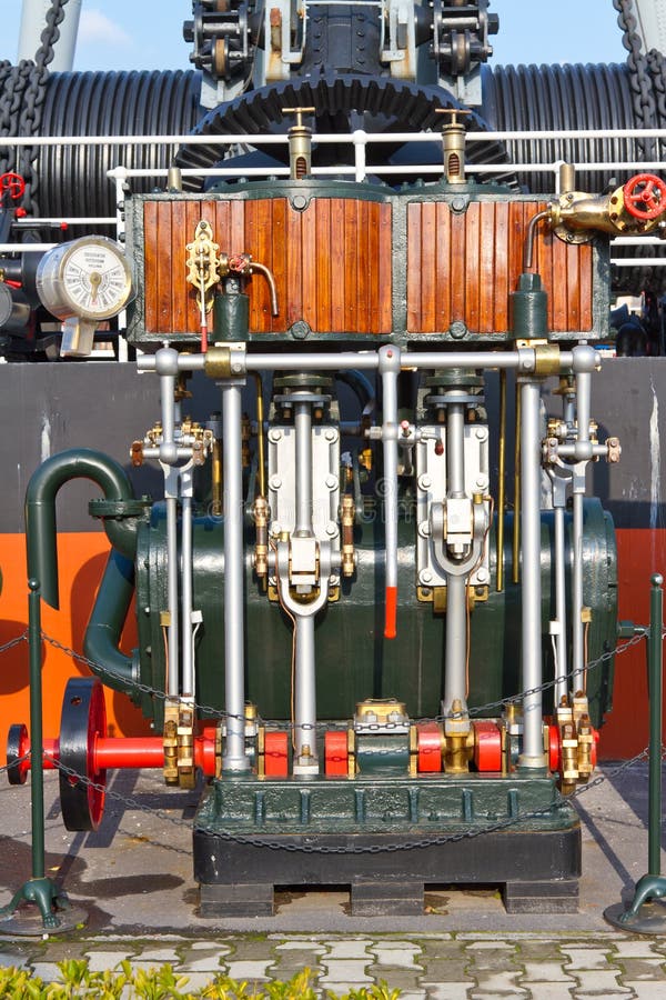 Compound Steam Engine stock image. Image of boiler, engine - 23941567