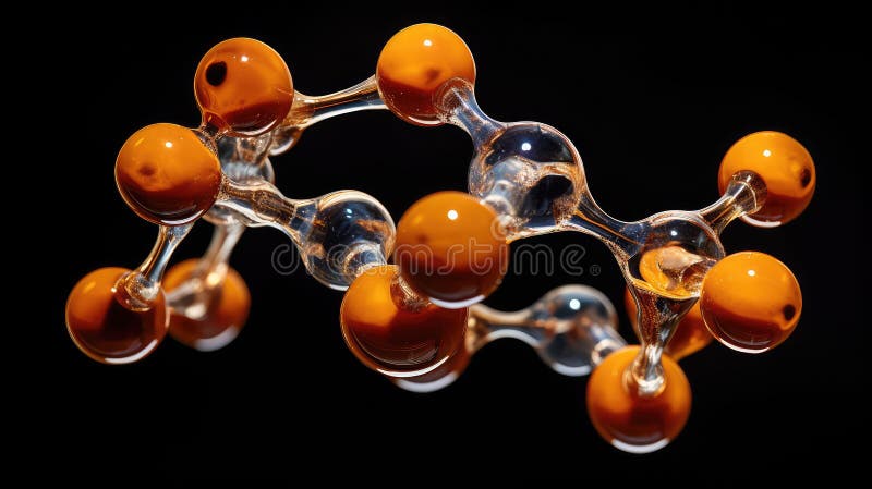 Compounds carbon molecule stock illustration. Illustration of organisms ...
