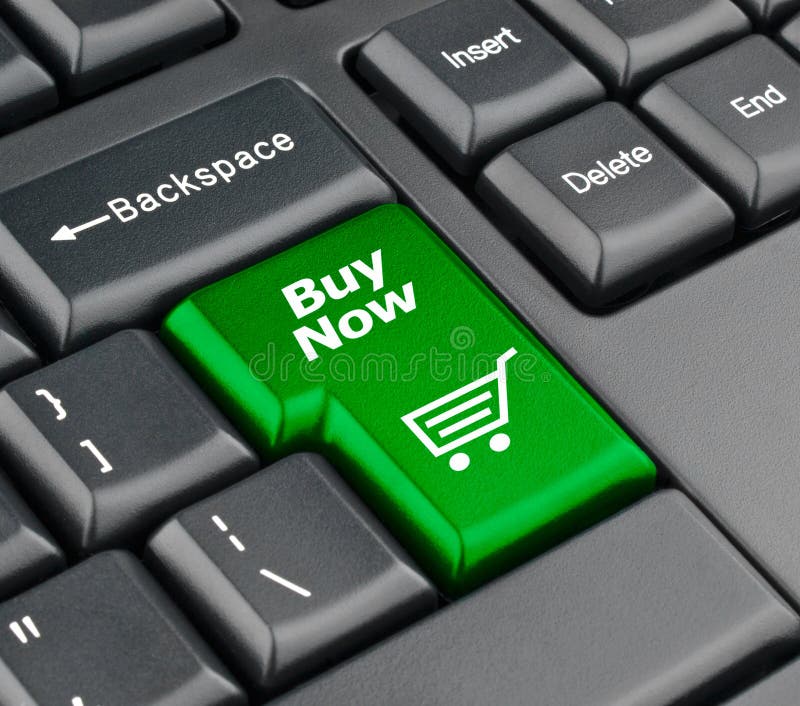 Compre Agora a Tecla Do Teclado Imagem de Stock - Imagem de branco ...